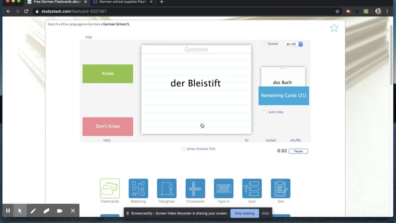 StudyStack Revisited: How to upload your words - YouTube