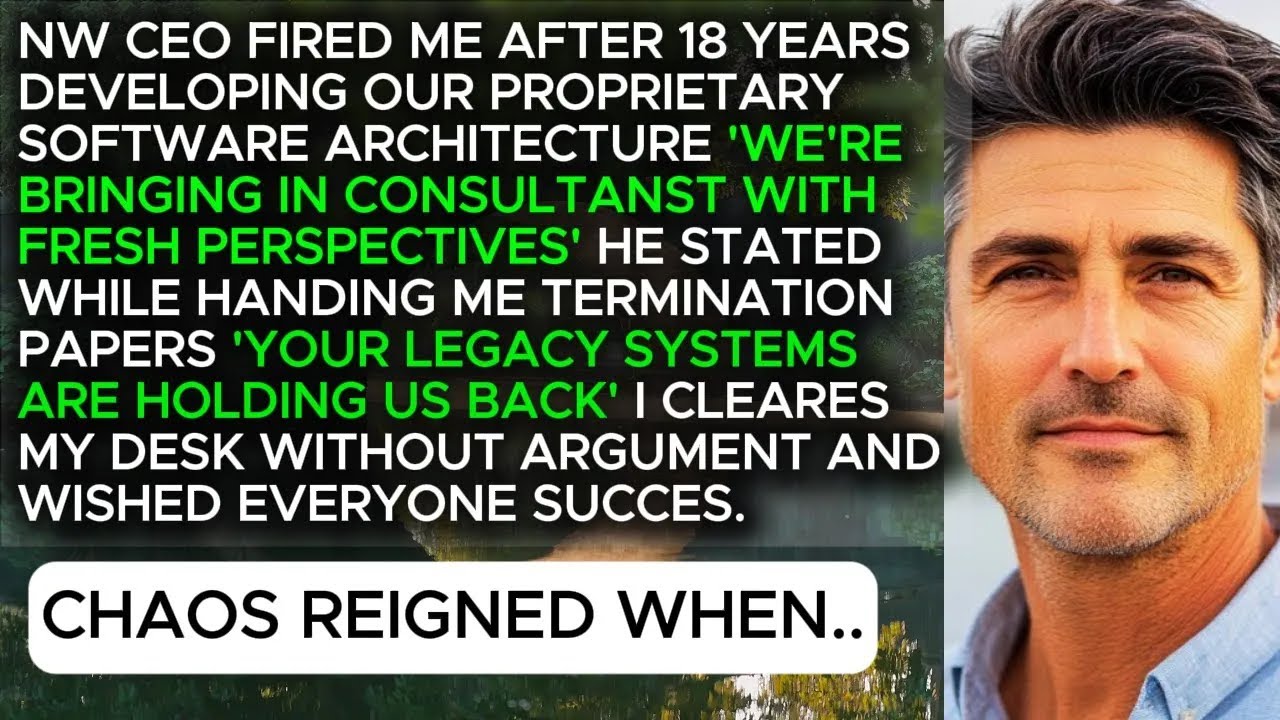 New CEO Fired Me After 18 Years Developing Their Proprietary Software ...