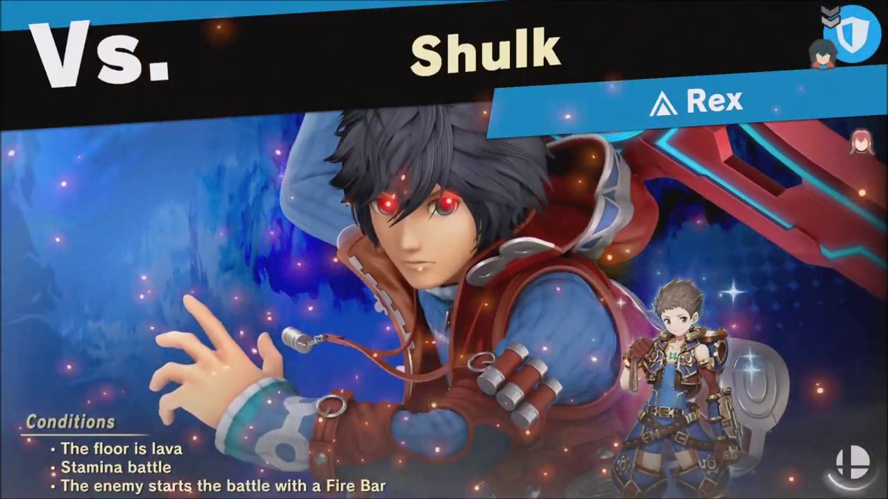 Super Smash Bros Ultimate vs Shulk (Unlocks: Rex) World of Light ...