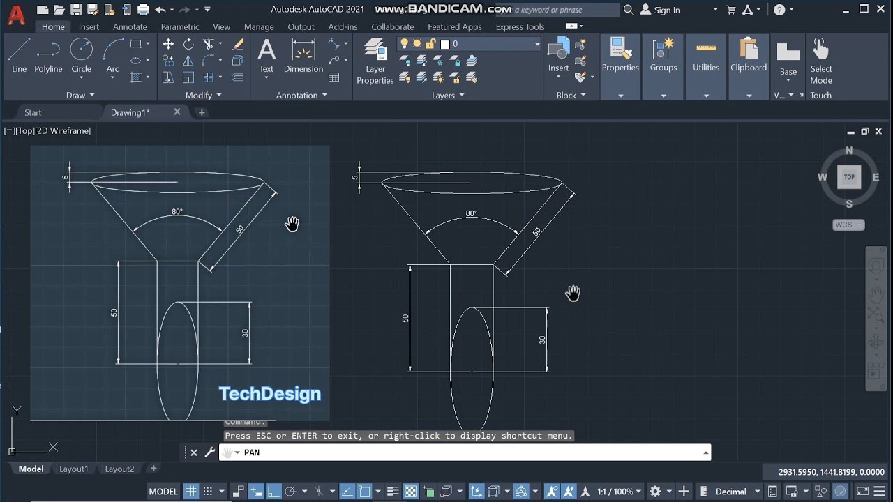 Auto Cad Design Basic Tutorial Part 3 #autocadd #autocad #space #shorts ...