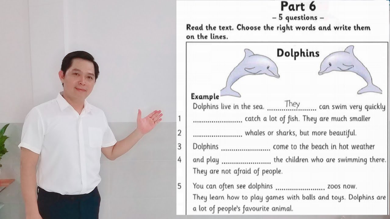 Movers 1 | Test 1 | Reading & Writing | Part 6 (Final Part) - YouTube