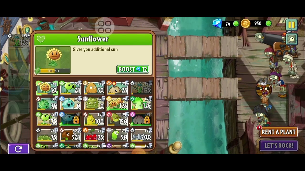 Chơi PVZ 2 (New Plant Nursery) - YouTube