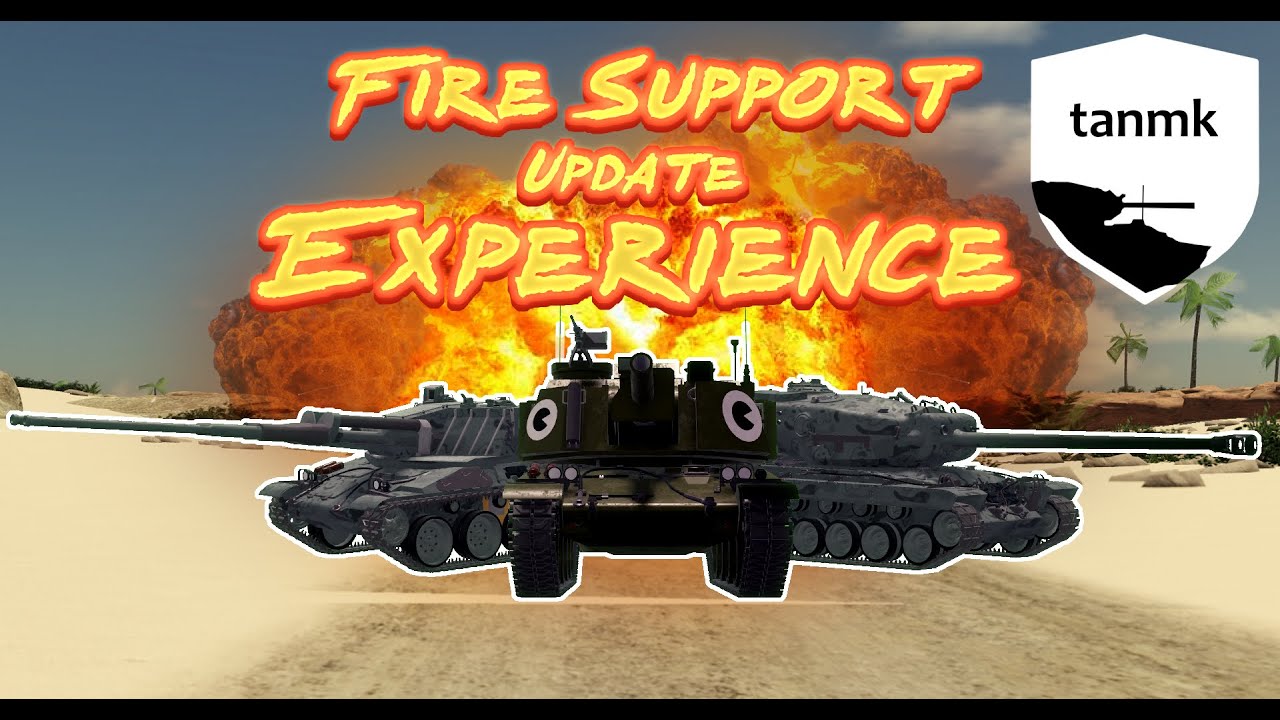 Fire Support Update Experience - Cursed Tank Simulator - YouTube
