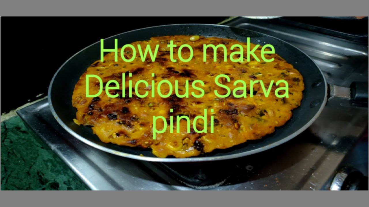 How to prepare healthy Telangana spicy sarva pindi in Telugu. - YouTube