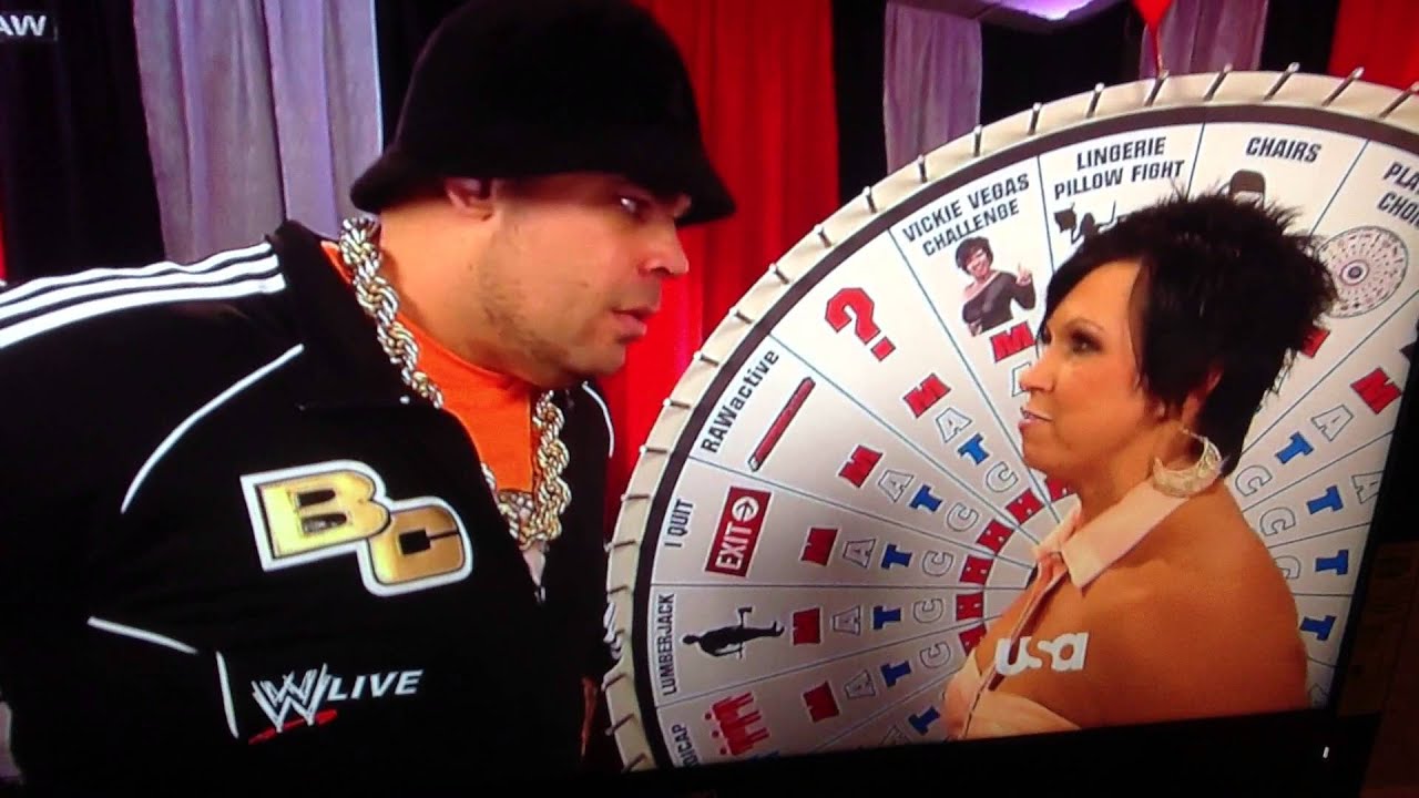 WWE Raw Roulette at Vegas - YouTube