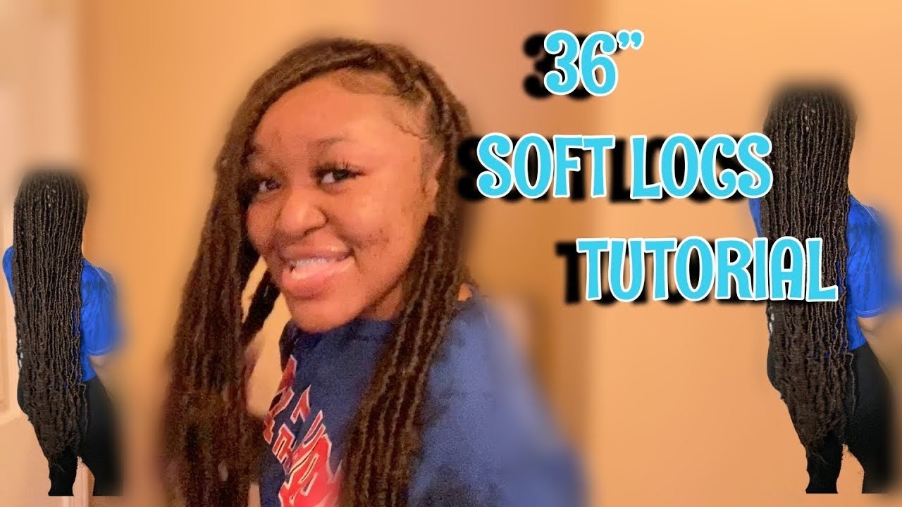 *EASY* EXTENDED 36” SOFT LOCS TUTORIAL - YouTube