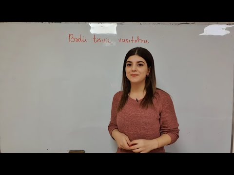 Bədii təsvir vasitələri - Epitet və təşbeh / Ədəbiyyat nəzəriyyəsi