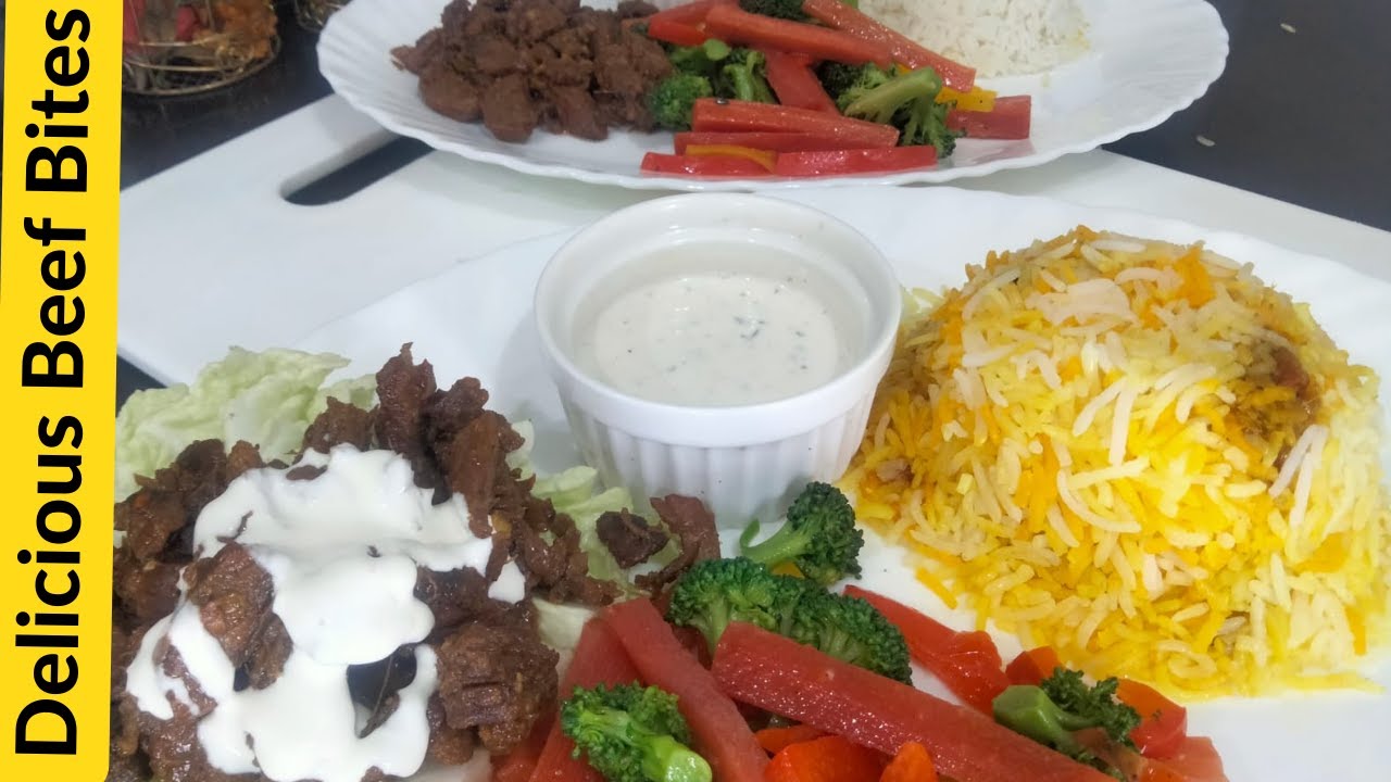Delicious Beef Bites Easy recipe by Tasty Bites #beefrecipe - YouTube