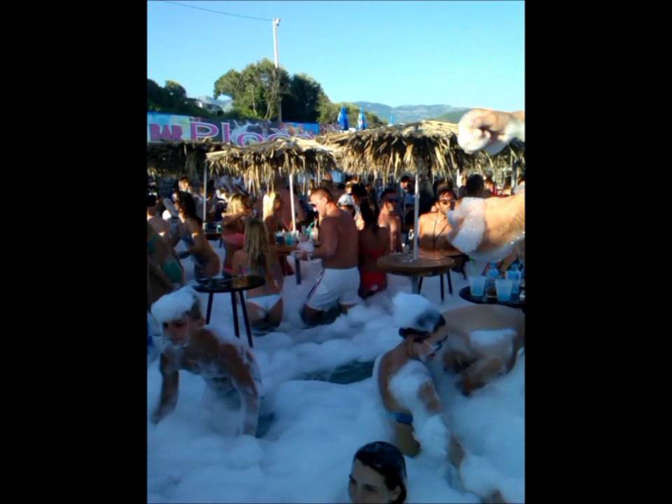 13. Avgust Budva- Ploce otvorena pena party zurka 1 - YouTube
