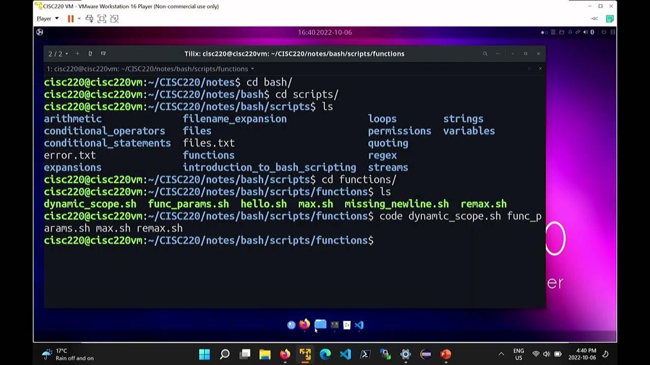 CISC220 2022-10-06 - YouTube