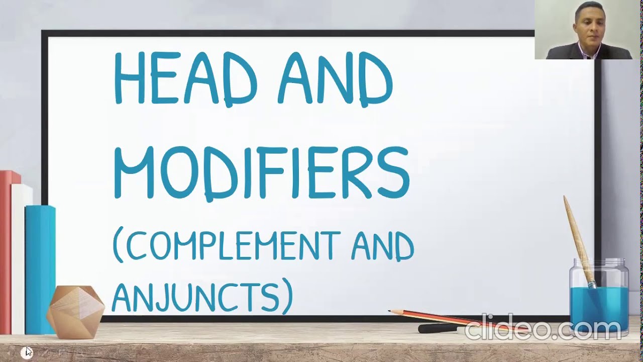 HEAD AND MODIFIERS by J. G. Carrión - YouTube