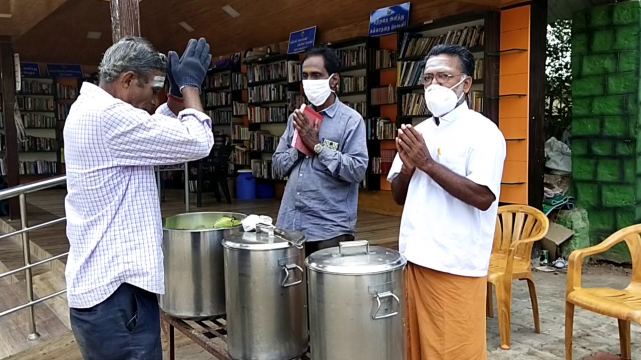 Annadhanam morning at trichy puthur gh on 13/06/2020 - YouTube