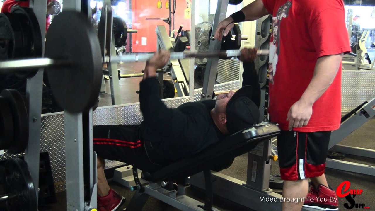 Chest Training With Mike Dragna 12 Weeks Out Fom New York Pro - YouTube