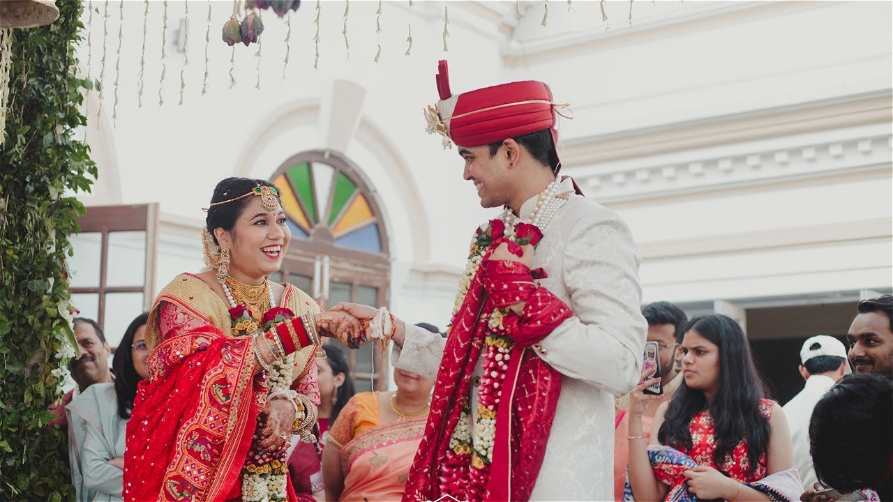 Diksha and Vasudev | Our Two States Wedding in Varanasi | GSB Konkani ...