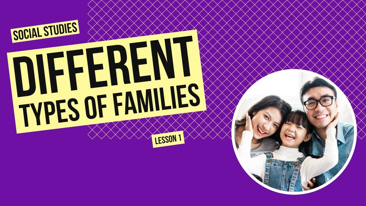 Different Types of Families | Social Studies Lesson - YouTube