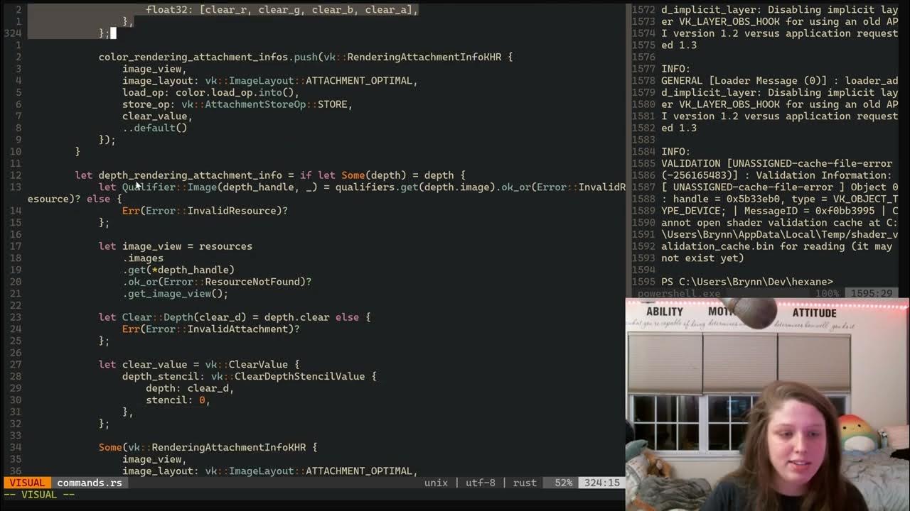Hello Triangle! and Rust GPU API design decisions. - YouTube