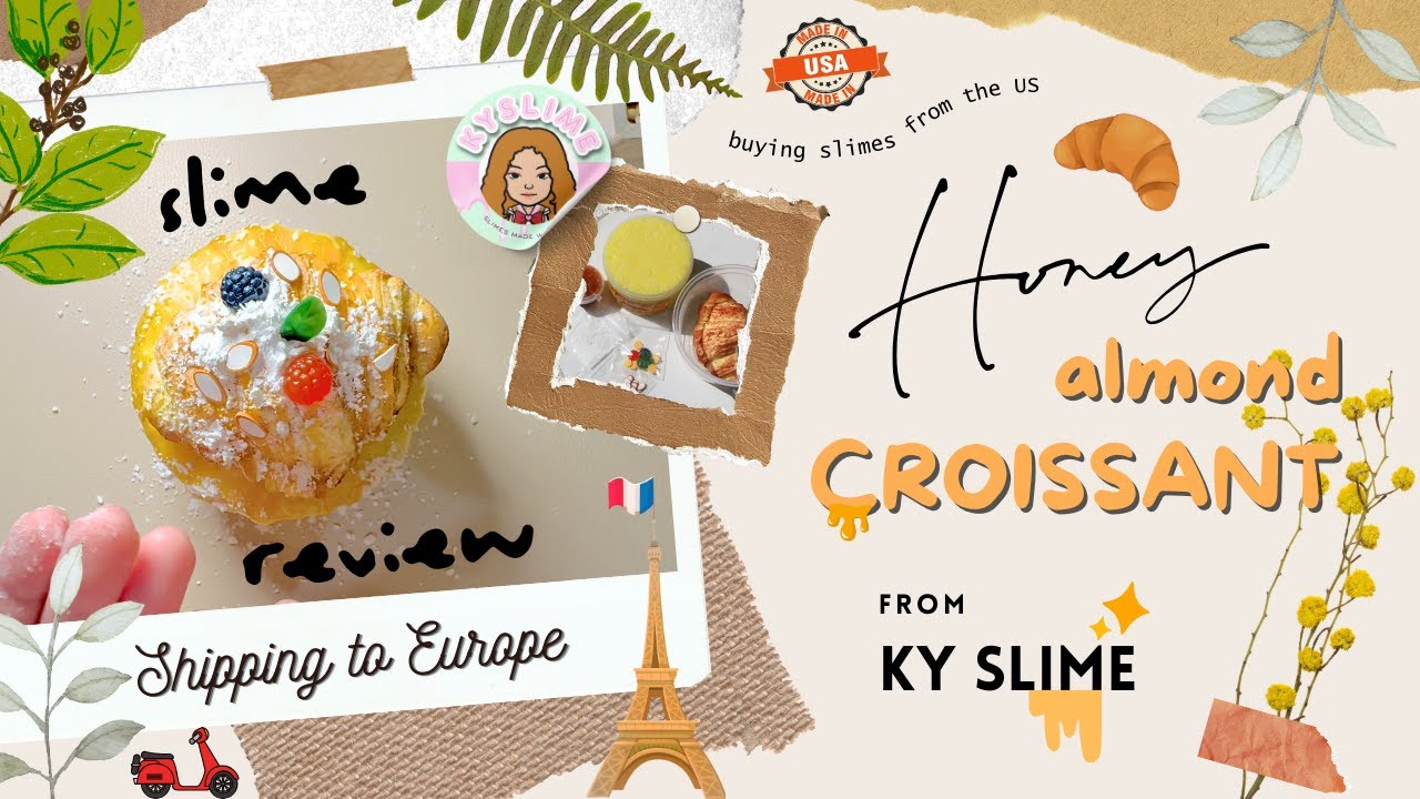 KY Slime - Honey Almond Croissant | Slime Review ASMR Session | Meellow ...