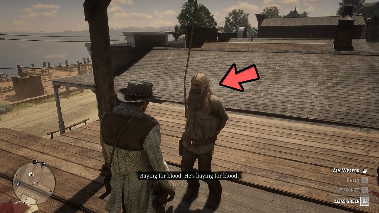 What happens if you save Elias Green from hanging? - RDR2 - YouTube