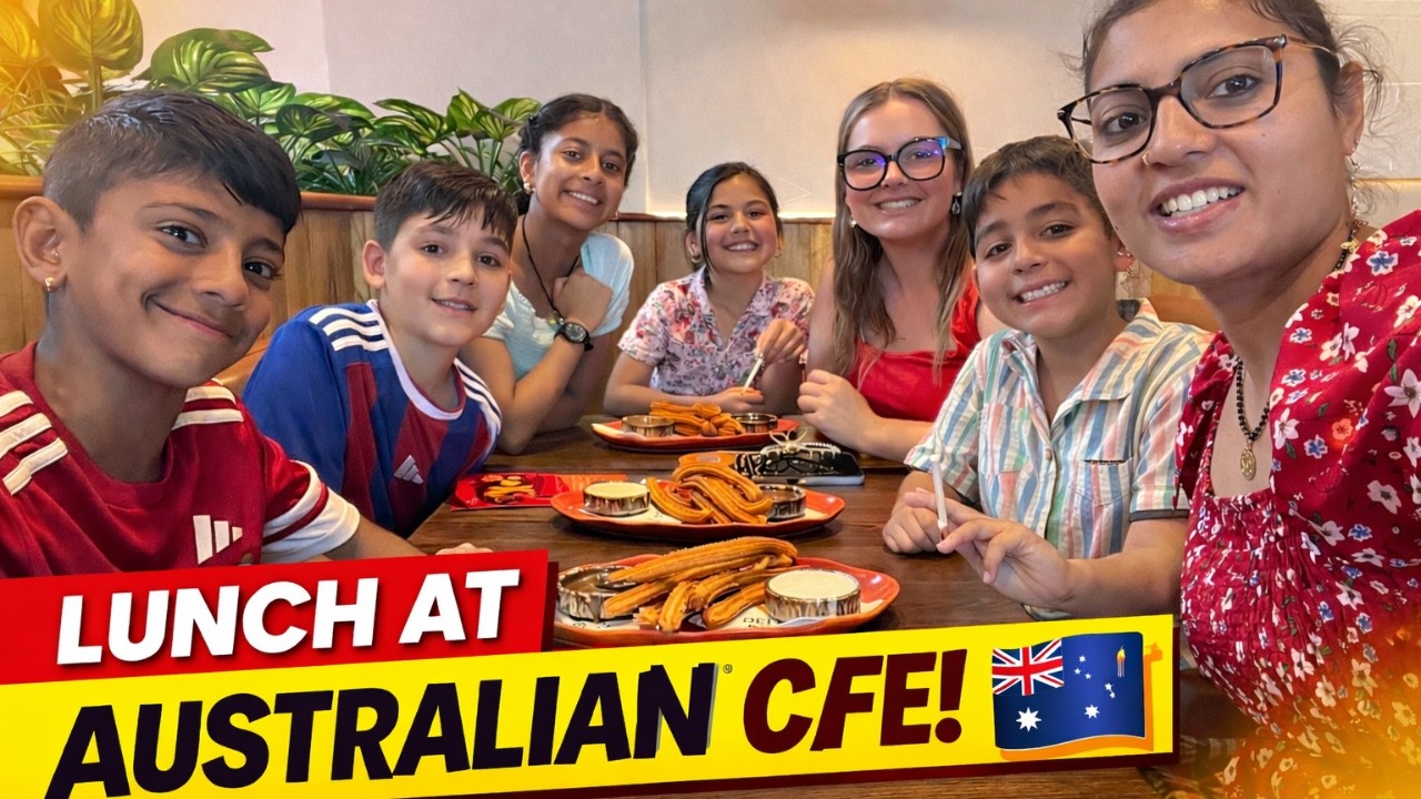 LUNCH AT AUSTRALIAN CAFE WITH FAMILY...😋 - YouTube