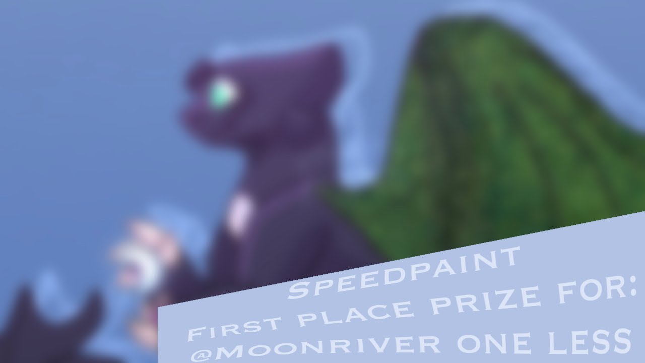 2 Speedpaints | For @moonimations | First place prizes | - YouTube