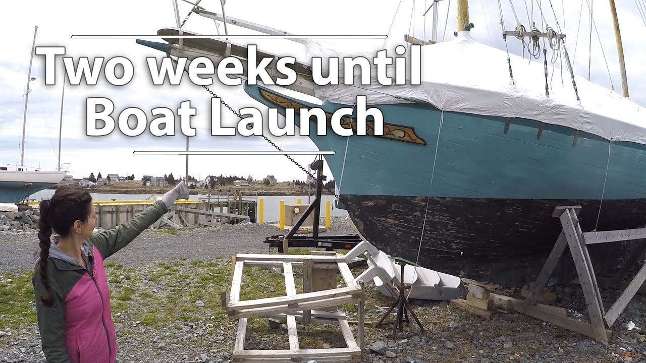 Two Weeks Until Boat Launch! - DIY Sailboat Refit [ Ep 18- Sailing Nova ...
