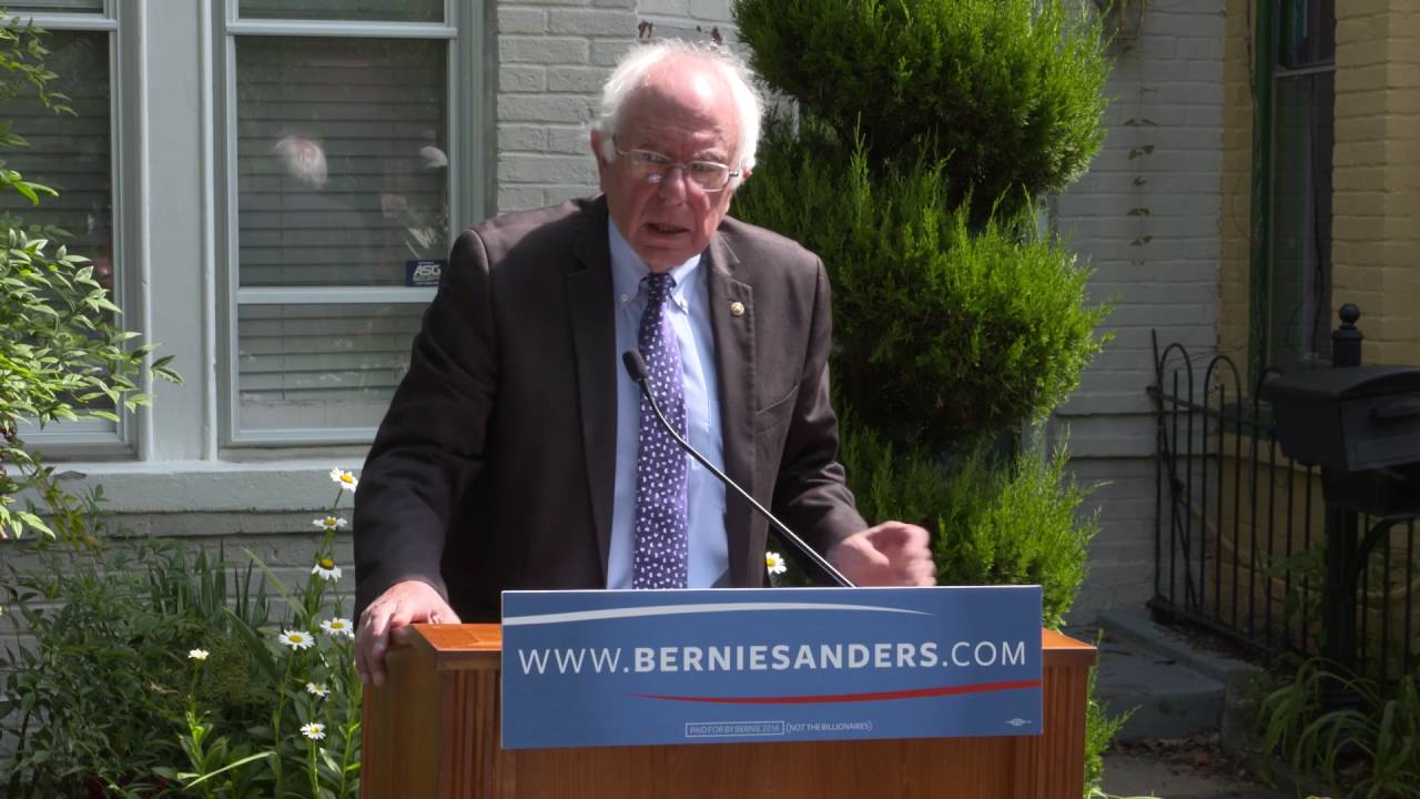 Student Debt Press Conference | Bernie Sanders - YouTube