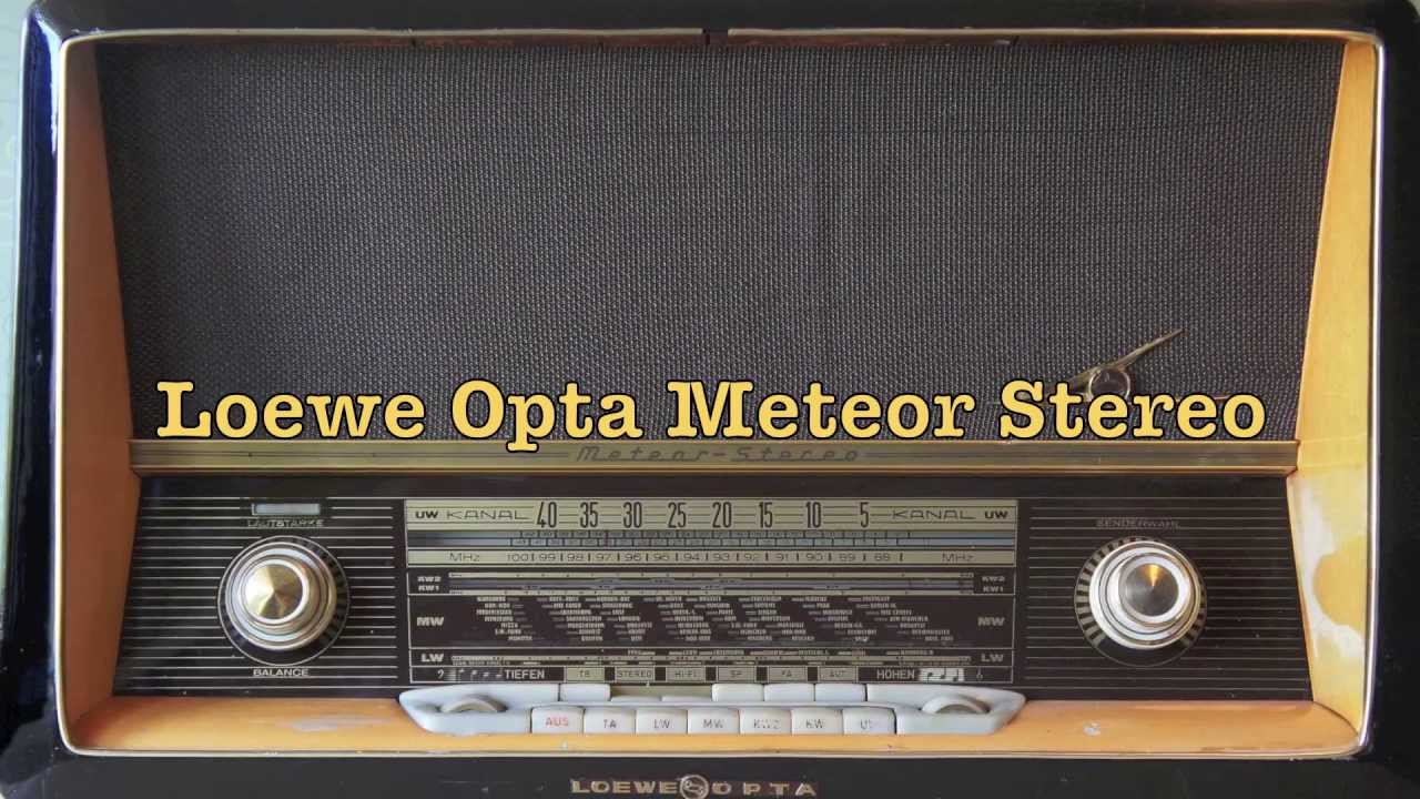 Loewe Opta Meteor Stereo - YouTube
