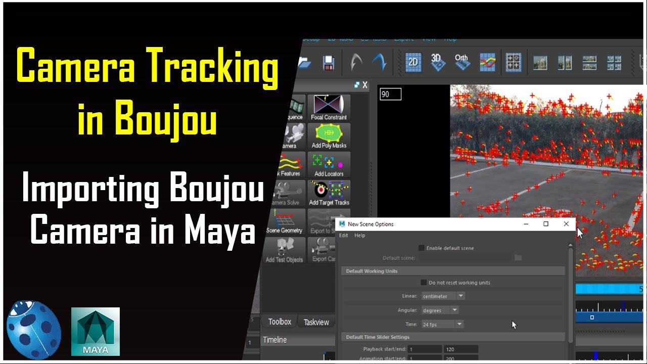 Boujou - 3d Camera Tracking in Boujou || Camera Tracking in Boujou || Boujou to Maya - YouTube