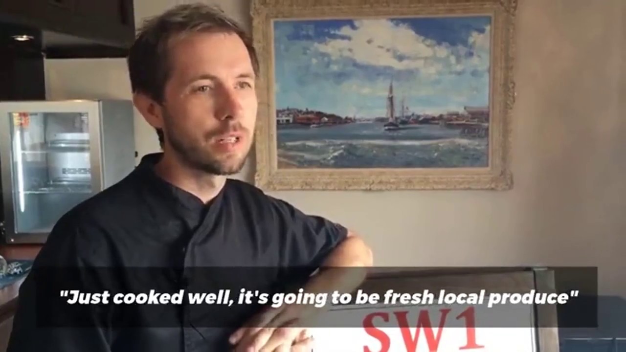 New restaurant opened in Gorleston by chef Simon Wainwright - YouTube