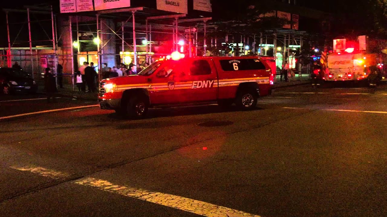FDNY DIVISION CHIEF 6 TAKING UP FROM 10-77 HIGH RISE FIRE ON W. 101ST ...