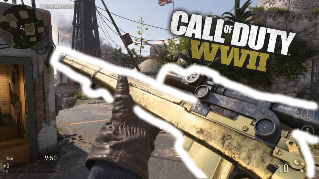 Call of Duty WW2 Best Shotgun/Sniper Gameplay - YouTube