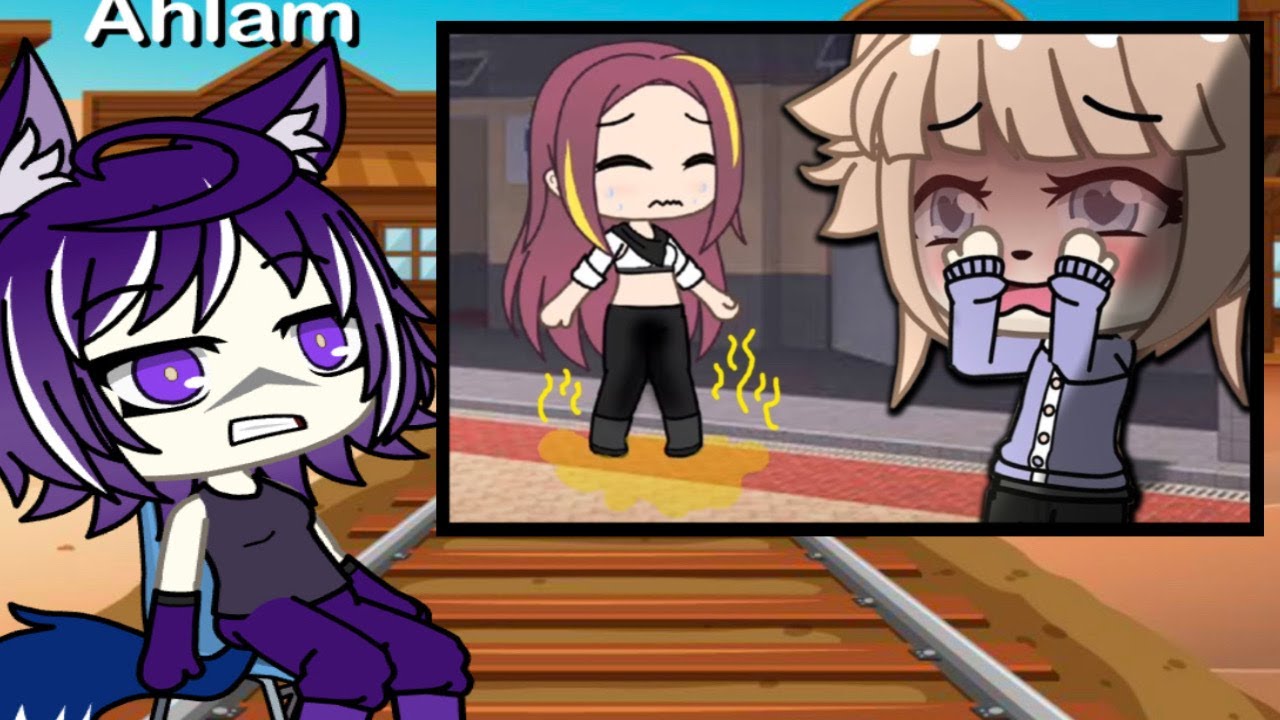 😍 Gacha heat - Ahlam Mom reacts to Gacha Toxic \\ Reacting to TikTok ...
