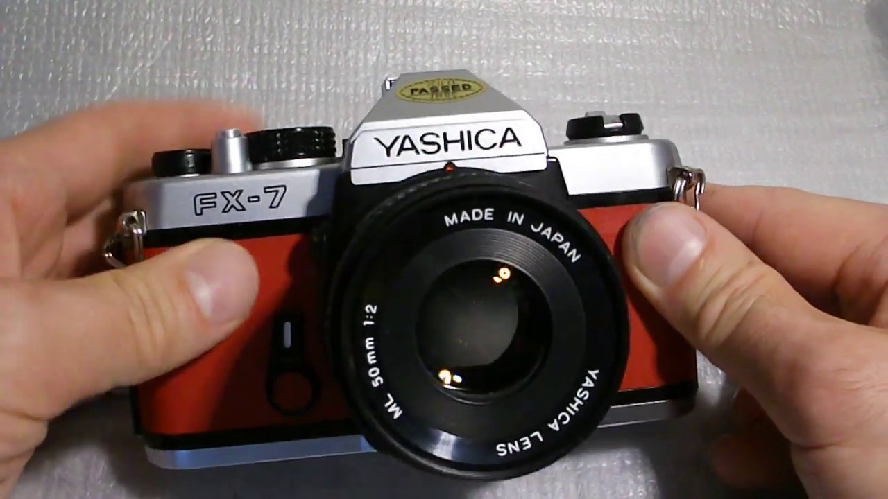 YASHICA FX-7, overview, for sale 1.5.2020 - YouTube
