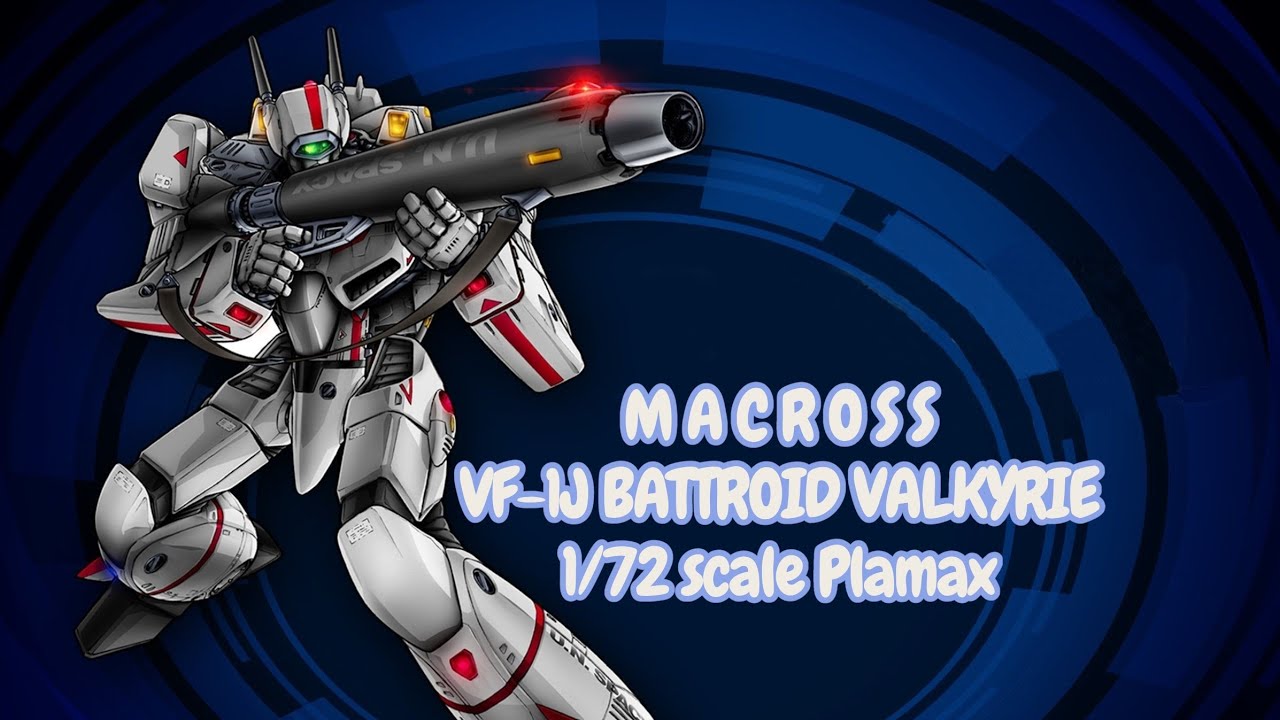 Macross Valkyrie modelkit full build tutorial - YouTube