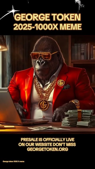 The next 1000x meme coin is here.$GEORGE presale is officially LIVE! - YouTube