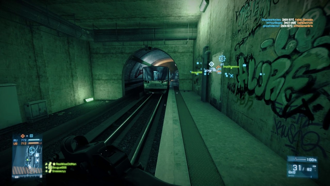 BF3 Operation Metro Gameplay - YouTube