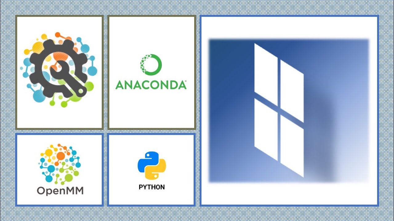 Instalación de Anaconda, OpenMM y OpenMM tools en Windows 10 - YouTube