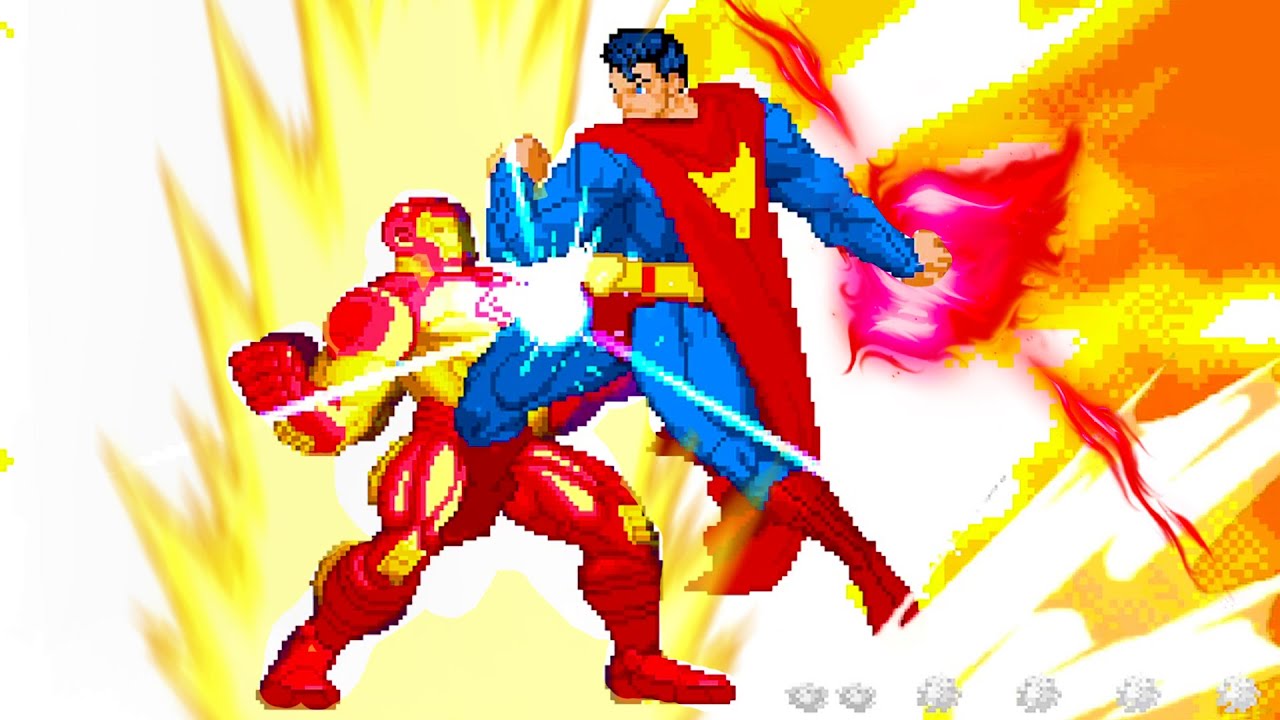 SUPERMAN vs IRONMAN Ultimate HYPER INSANE EPIC FIGHT! - YouTube