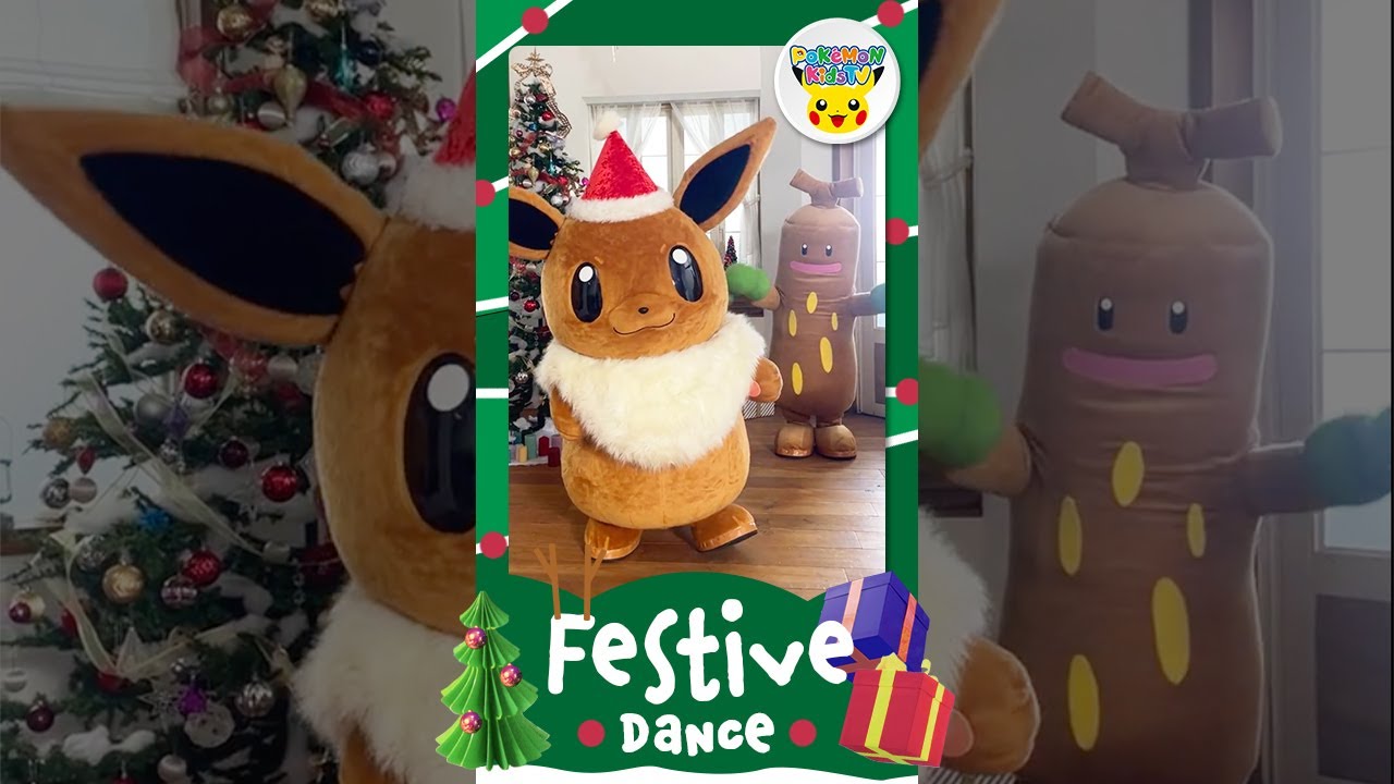 Pokémon Shorts - Pikachu & Co.'s Festive Dance - | Pokémon Fun Video ...