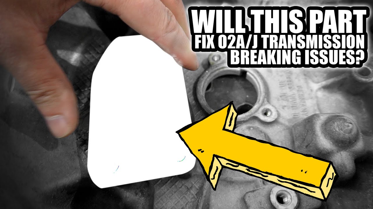 Fixing a Problem with Volkswagens 02A, 02J Transmission - YouTube
