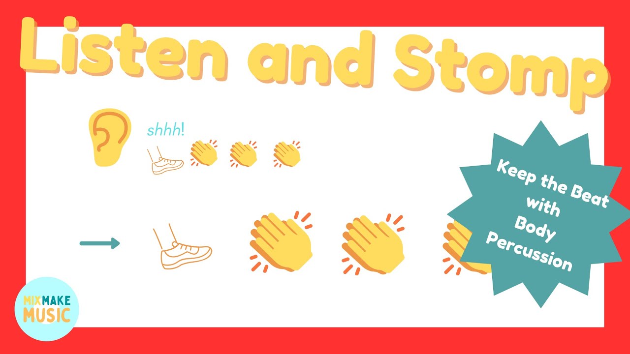 Keep the Beat Play-Along: Listen and Stomp - YouTube