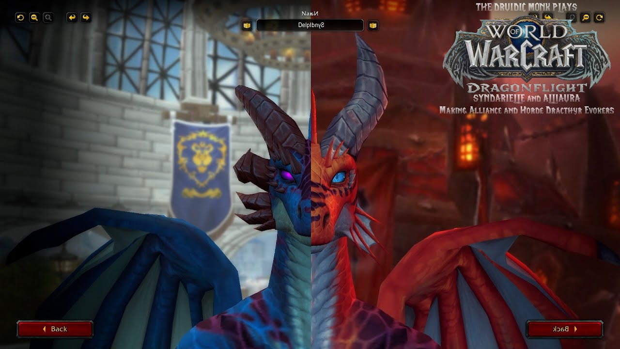 Let's Play WoW - Dragonflight - Making Alliance and Horde Dracthyr ...