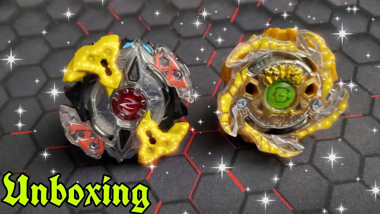Galaxy Zeutron & Gold-X Betromoth Unboxing | Beyblade Burst Turbo - YouTube
