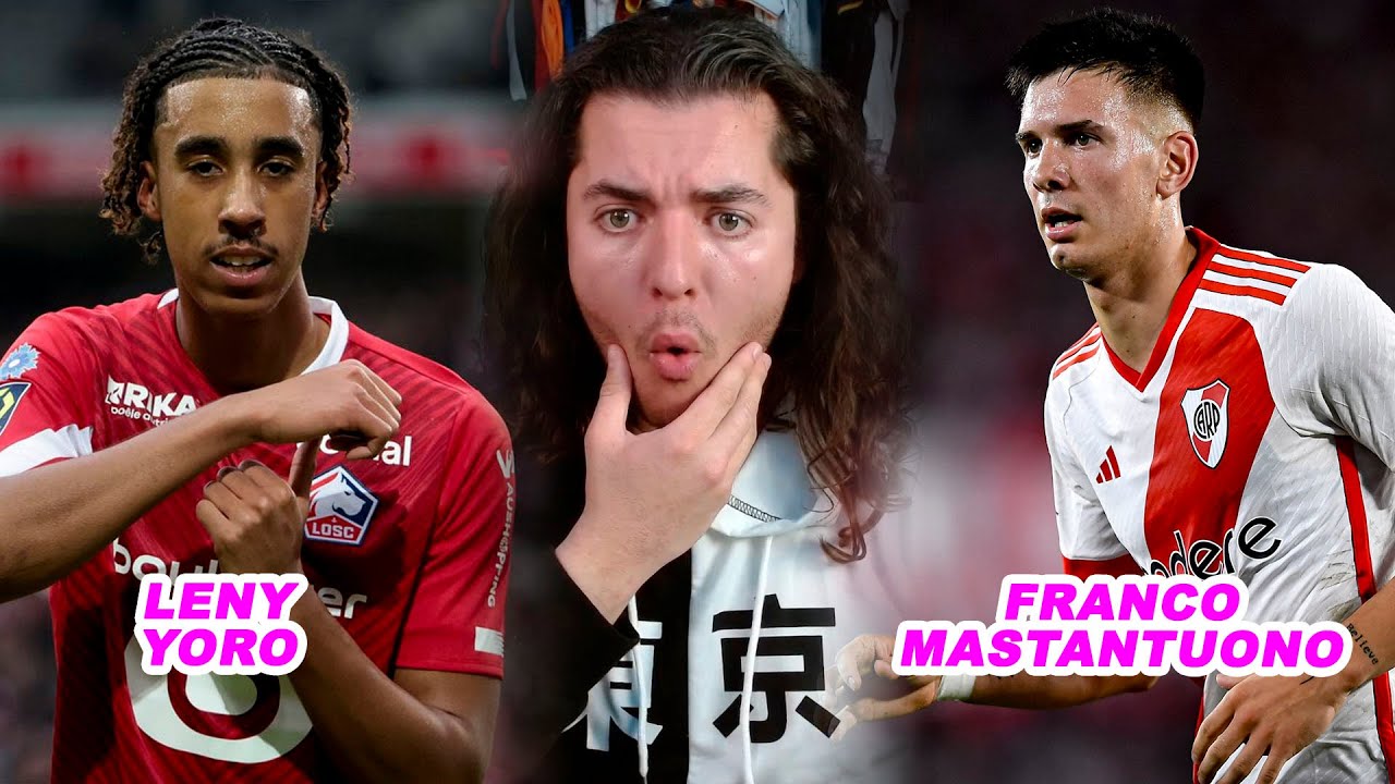 LENY YORO 🇫🇷 Y FRANCO MASTANTUONO 🇦🇷 EN EL RADAR DEL REAL MADRID - YouTube