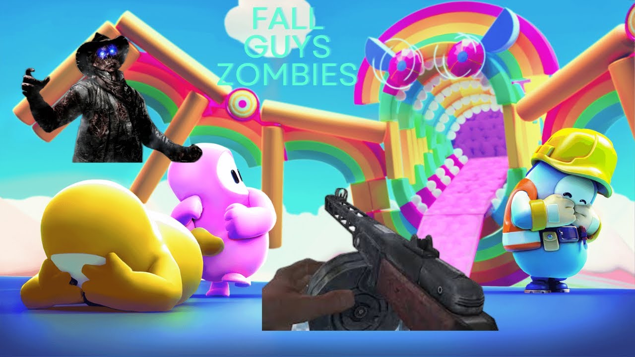 FALL GUYS CUSTOM ZOMBIES - YouTube