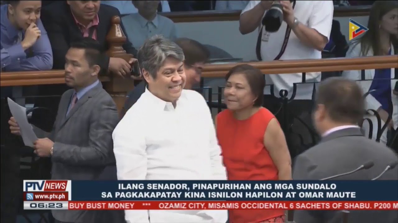 Ilang senador, pinapurihan ang mga sundalo sa pagkakapatay kina Isnilon ...