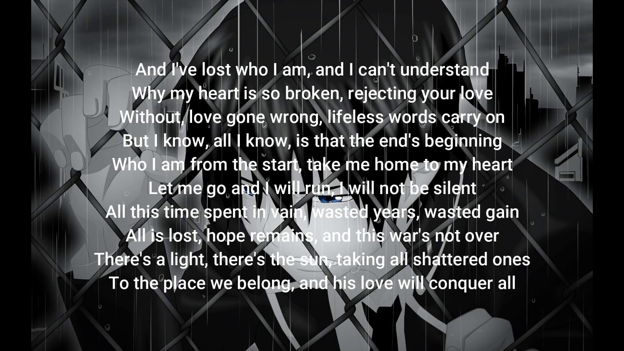 Trading Yesterday - "Shattered" lyrics - YouTube