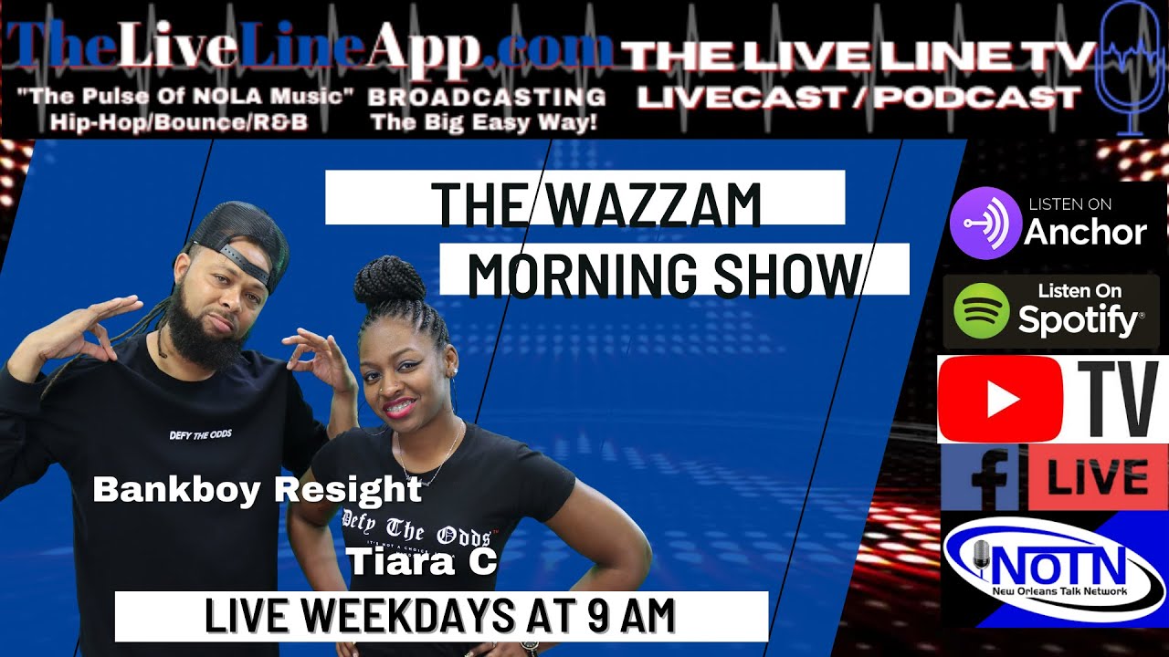 The Wazzam Morning Show with Bankboy Resight 8-22-22 - YouTube