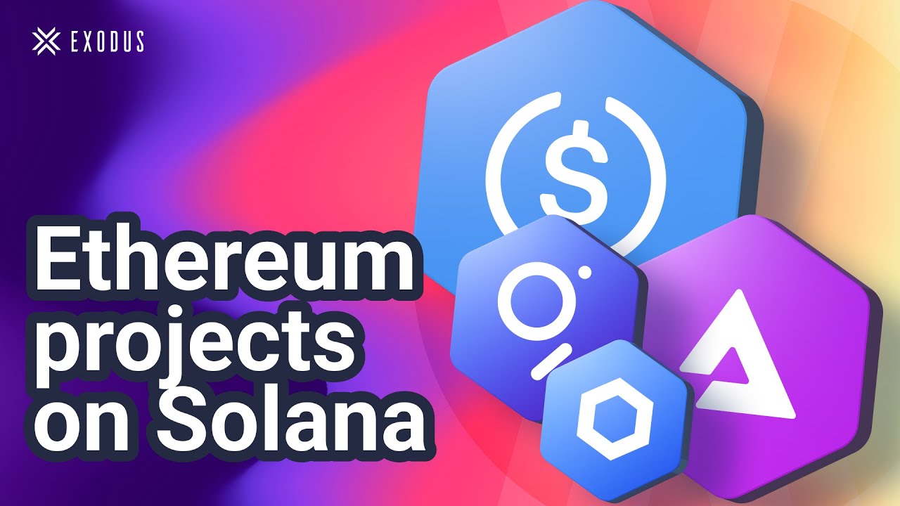 Ethereum projects building on Solana SOL (GRT, LINK, AUDIO, USDC) - YouTube