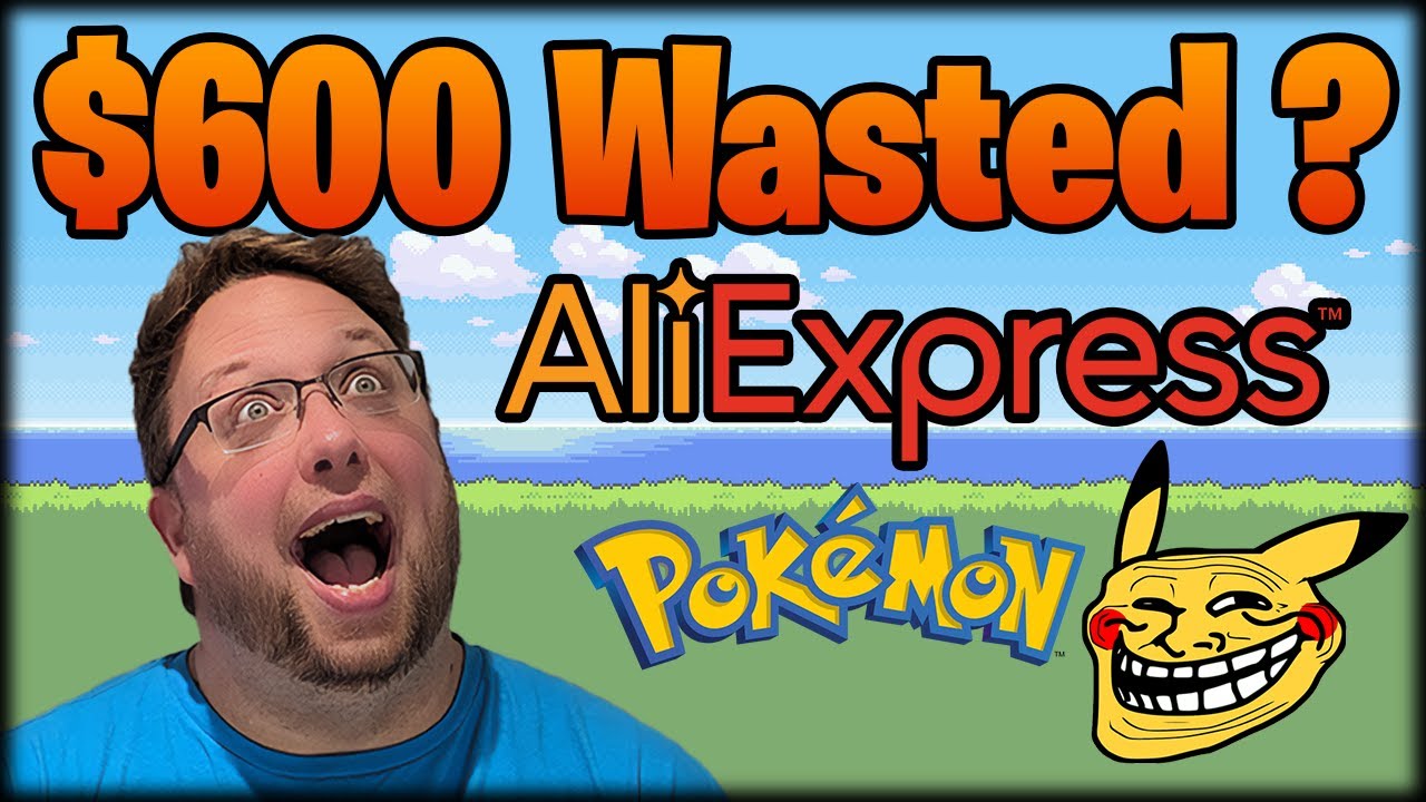 I went on an Ali Express shopping spree for knock off #pokemon products ...
